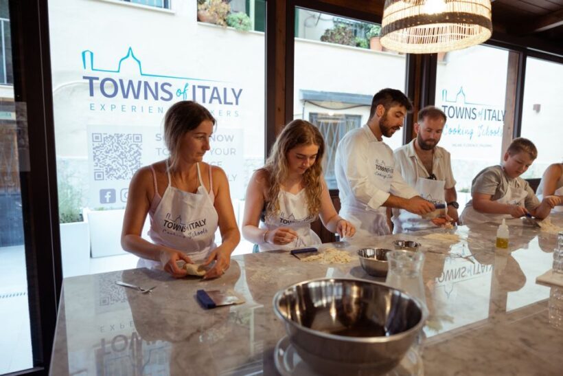 Palermo: Pizza and Gelato Cooking Class with Dinner and Wine - Wine tasting and socializing