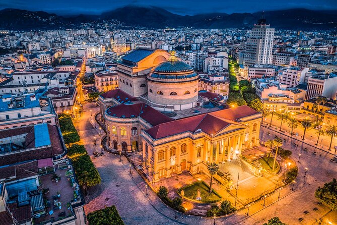 Palermo: Tour Historic Center, Catacombs & Monreale in CruiserCar - Cruising Along Mondello Beach and Monte Pellegrino