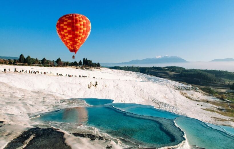 Pamukkale: Hot Air Balloon Flight - An Aerial Adventure Over Pamukkale: Hot Air Balloon Flight