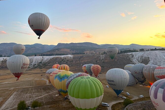 Pamukkale Hot Air Balloon Sunrise Flight, Certificate, Champagne - Meeting and Pickup Arrangements