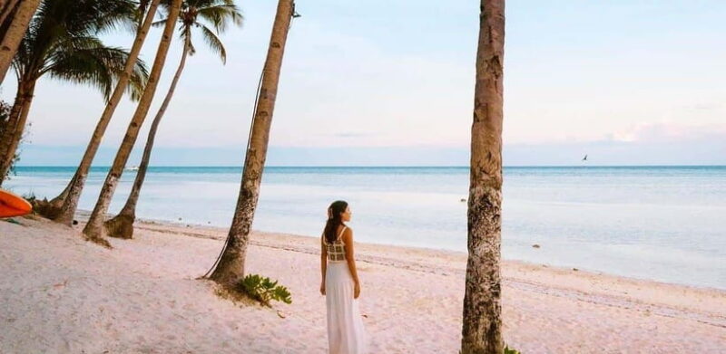 Panglao Island Escape: Cave Swim, White Sand Beach & More - White Sand Beach Relaxation