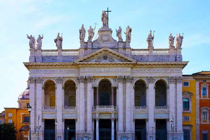Papal Basilicas of Rome Guided Tour By Golf Cart - Key Points