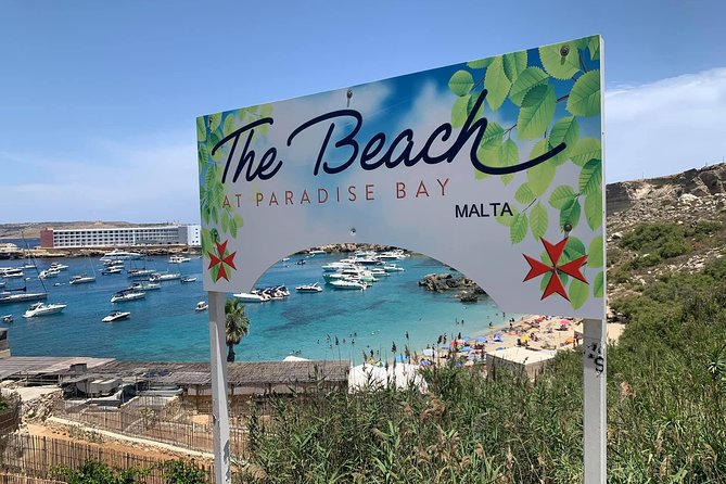 PARADISE BAY Sandy Beach (Half Day with Pick-up) - Key Points