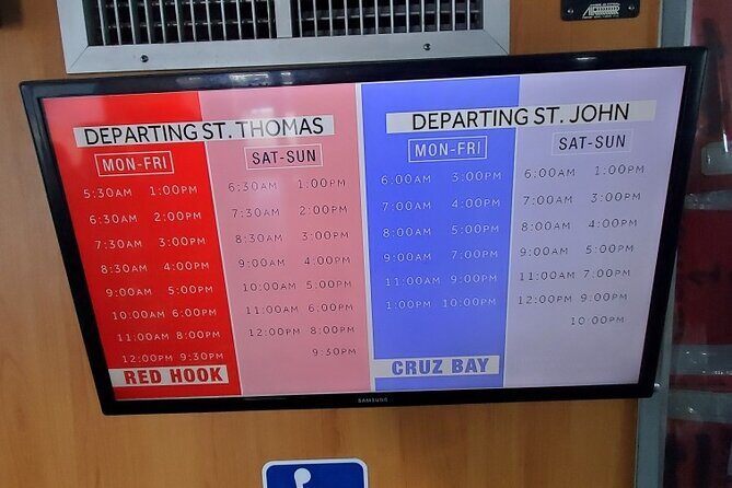 Paradise Taxi & Tours USVI- St. Thomas - Airport Transfer to Red Hook Ferry - Focus on Reliability and Service Quality