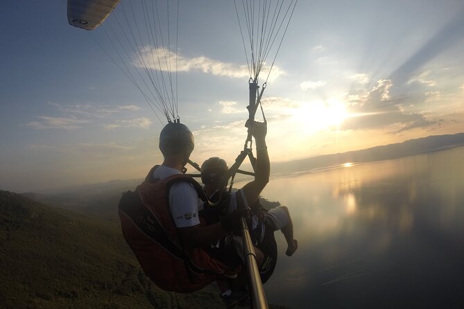 Paragliding Above Ohrid - Thrilling Airborne Adventure