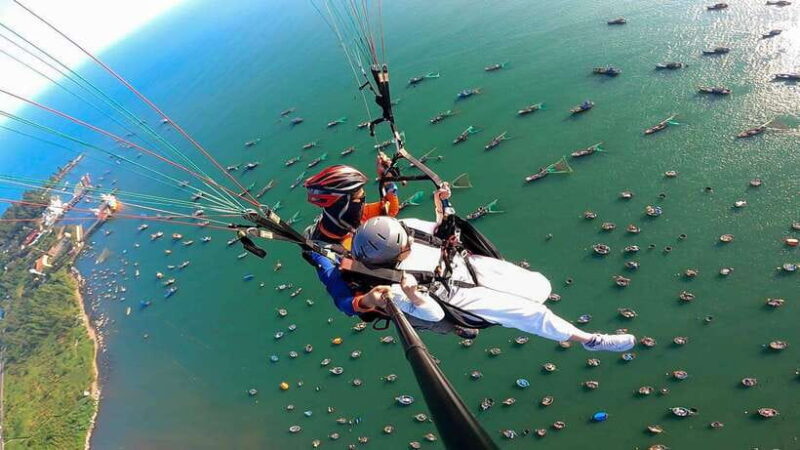 Paragliding and seeing Da Nang from above is wonderful - Paragliding and Seeing Da Nang From Above: A Bird’s Eye View of Vietnam’s Coastal Gem