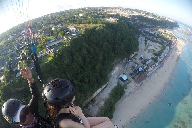 Paragliding Bali Nusa Dua cliff with Free Photo/Videos - The Booking and Practicalities