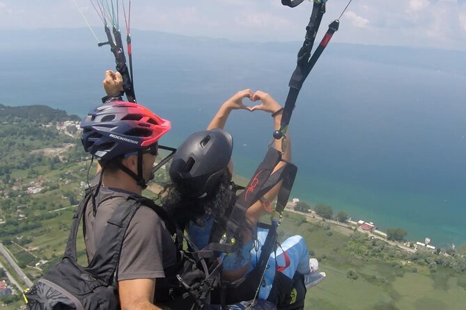 Paragliding First Class Above Ohrid - Key Points
