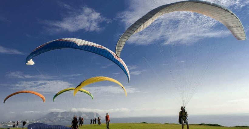 Paragliding flight with a private pilot in Costa Verde-Lima - Key Points
