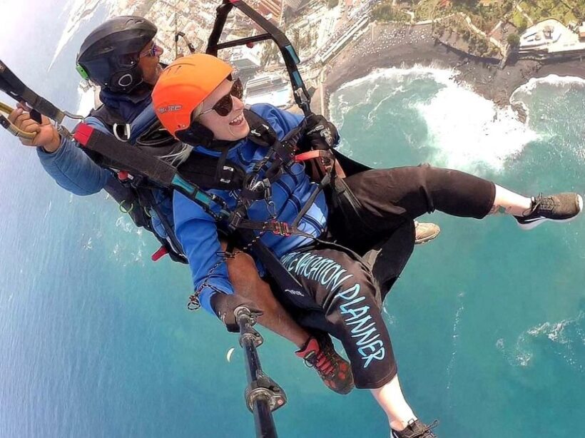 Paragliding in Puerto de la Cruz: start from 2200m high - In Practice: The Itinerary