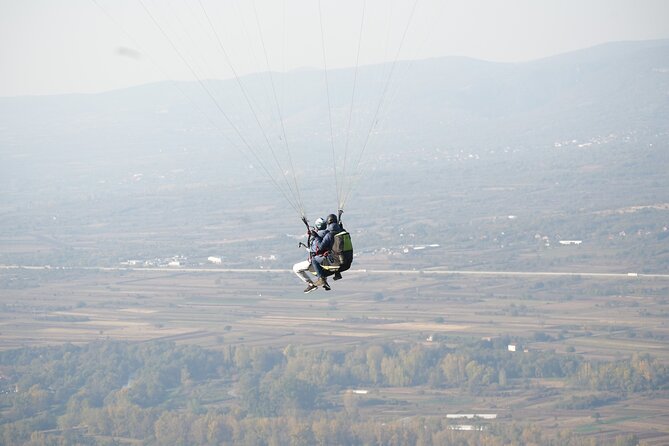 Paragliding Tandem Flight Experience in Sokobanja - Capturing the Unforgettable Moments