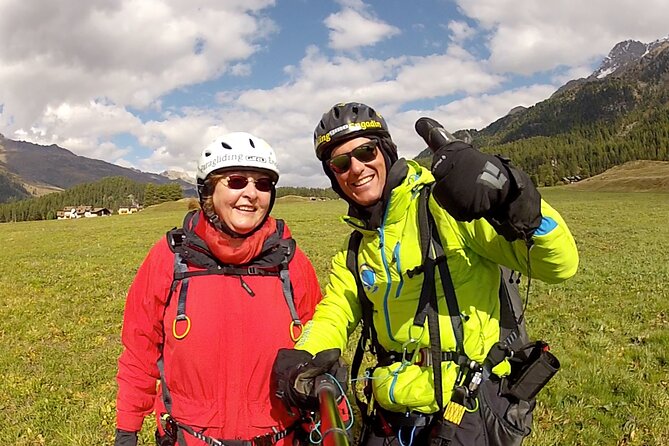 Paragliding Tandem Flights in Engadin Review - Scenery and Landscapes Encountered