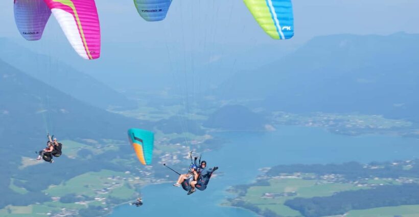 Paragliding Tandemflight in Salzkammergut / Wolfgangsee - Key Points