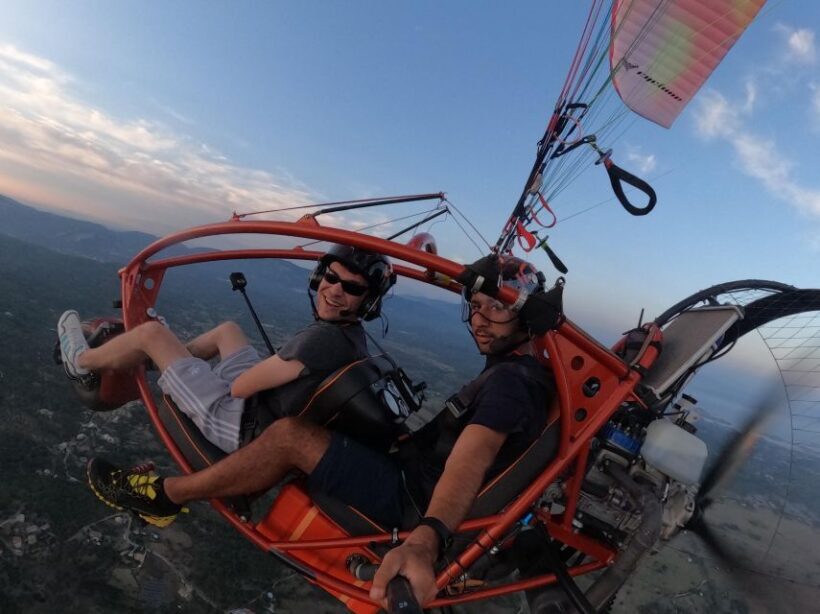 Paramotor Flight over Corfu's West Coast - What’s Included and What to Consider