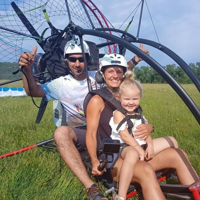 Paramotor Flight over Corfu's West Coast - Who Will Love This Experience