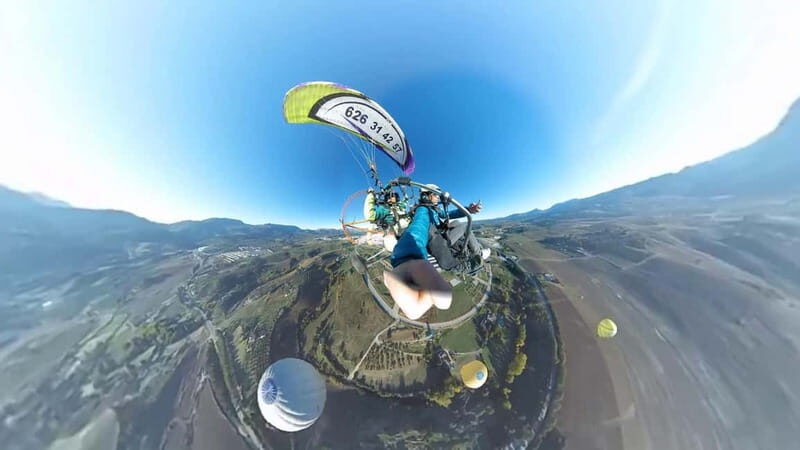 Paramotoring in Ronda (Malaga), near Marbella - Logistics and Practical Details