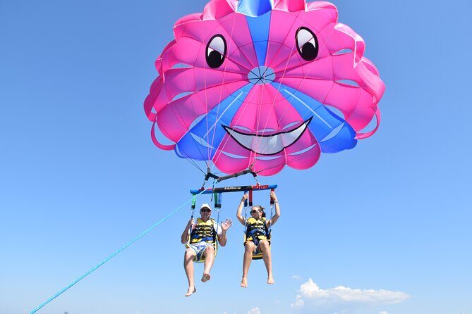 Parasailing and Jet Ski Activity for Two - Key Points