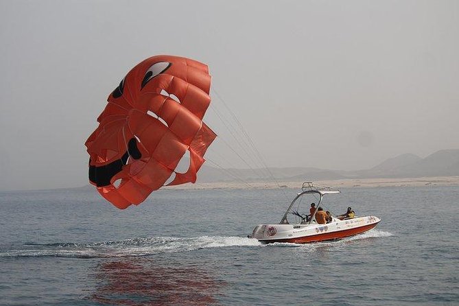 Parascending in Marina Rubicon - Health and Safety Guidelines