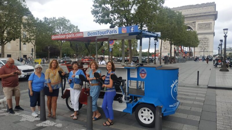 Paris: 1.5-Hour Eiffel Tower Beer Bike Tour - Key Points