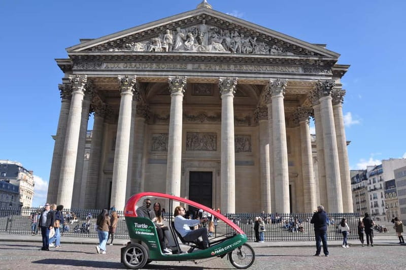 Paris: 2 hours Emily Tour in a Private Rickshaw bike - What is this tour all about?