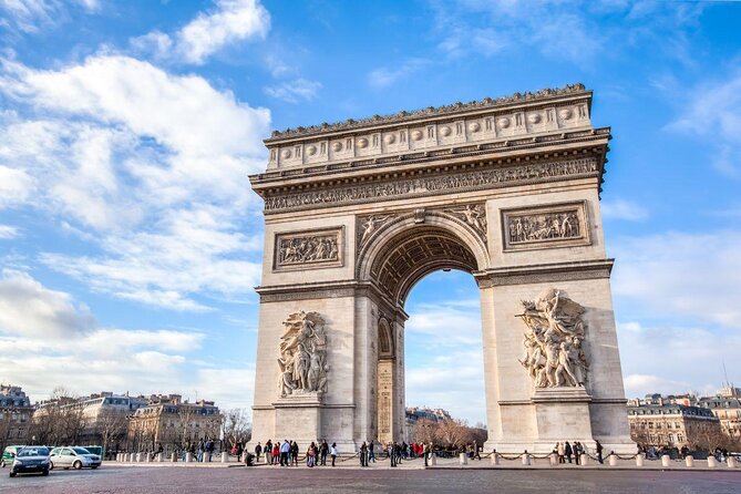 Paris Arc de Triomphe Entry and Mini Walking Tour - Key Points
