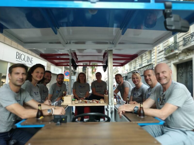 Paris: Beer Bike Bar With Drinks Included - The Practicalities