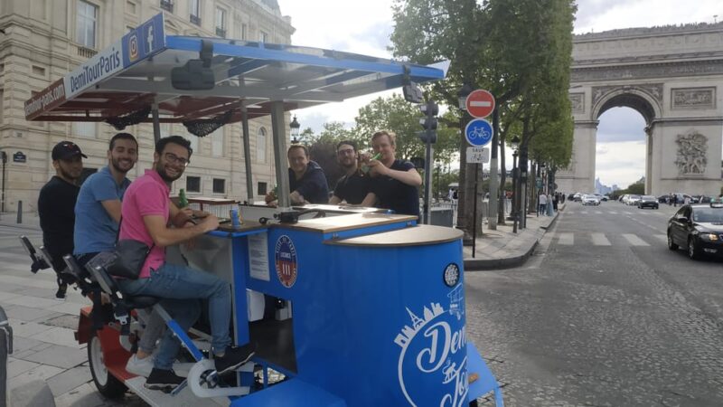 Paris: Beer Bike Bar With Drinks Included - FAQ