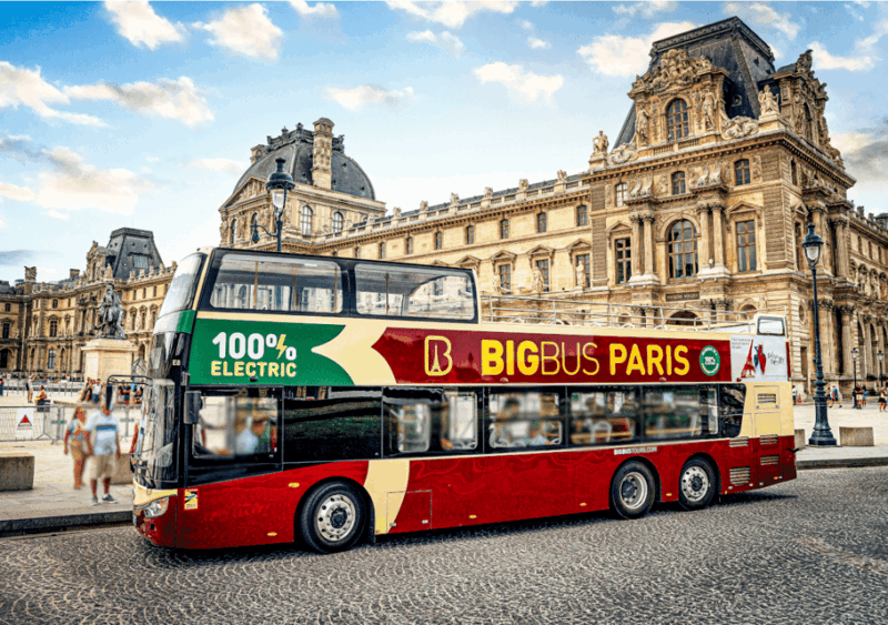 Paris: Big Bus Hop-On Hop-Off Tour with Optional Cruise - Key Points