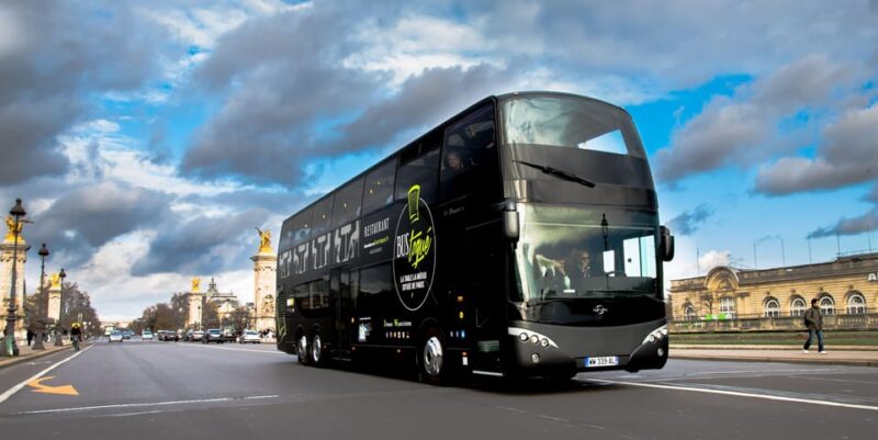 Paris Bus Toqué St Germain 3-Course Dinner w/ Champagne - FAQ