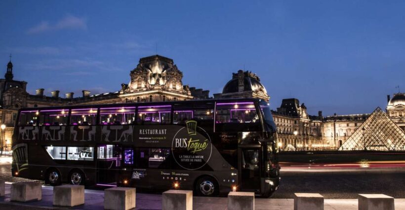 Paris: Bus Toqué Tour with 5-Course Dinner and Champagne - A Closer Look at the Experience