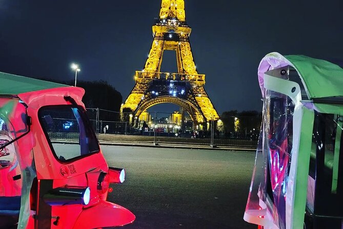 Paris by night in a Private tuk-tuk Tour - FAQs