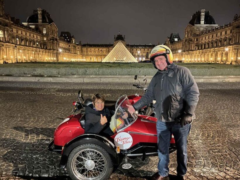 Paris by Night Sidecar Tour - The Itinerary in Detail