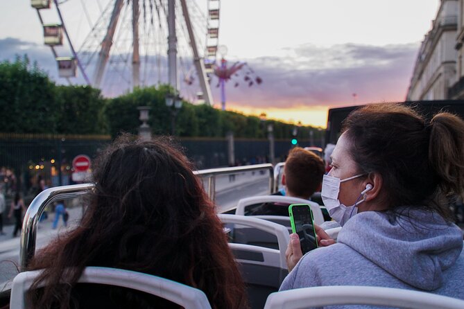 Paris by Night Tootbus Tour - Audio Guide and Language Options