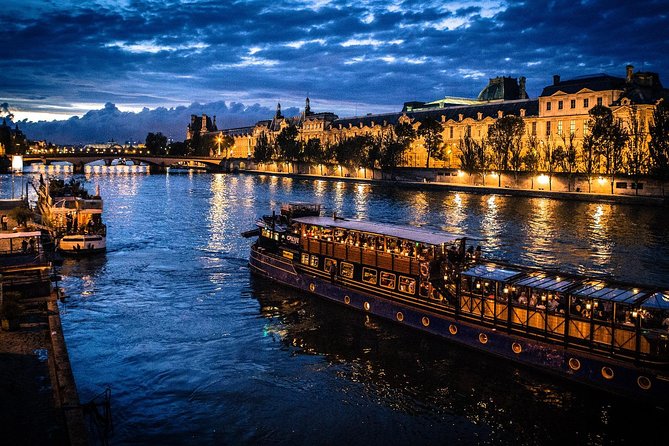 Paris By Night with Seine River Cruise and Roundtrip Luxury Transportation - What’s Included and What’s Not