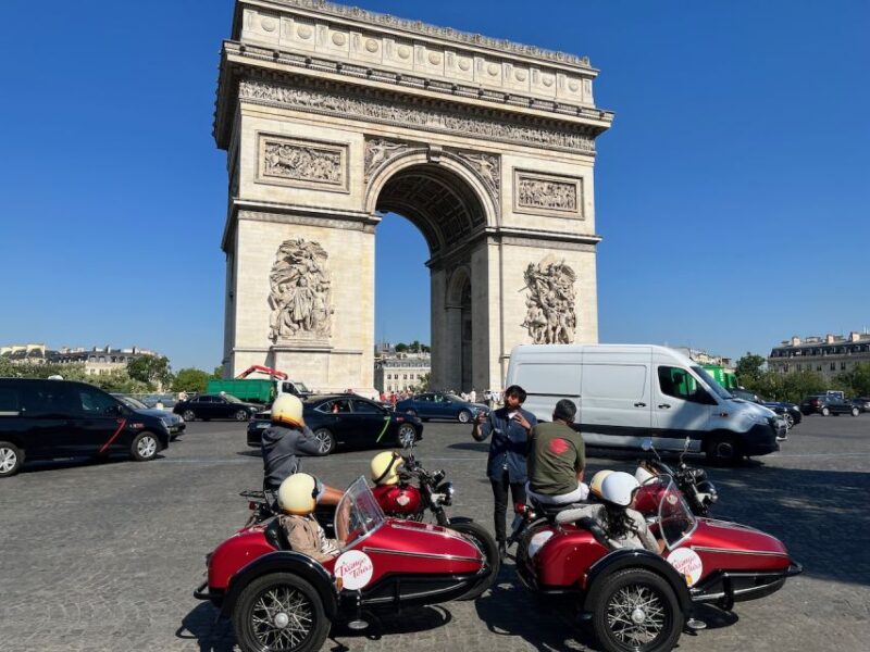 Paris by sidecar 1HR Tour - FAQs About the Paris Sidecar Tour