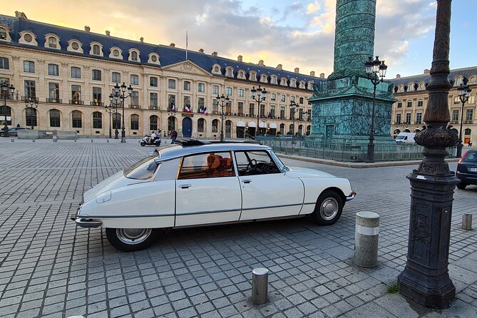Paris City Tour 2h00 Citroën DS Vintage With Open Roof - Pricing and Reviews