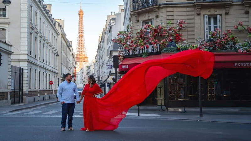 Paris: Eiffel Tower Flying-Dress Photoshoot - The Sum Up