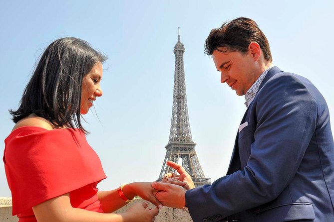 Paris Engagement Proposal Private Walking Tour With Professional Photographer - Professional Photography Services