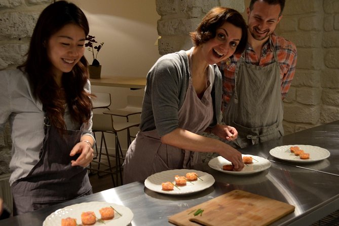 Paris Evening Cooking Class French Dinner and Market Visit Option - Inclusions and Practical Details