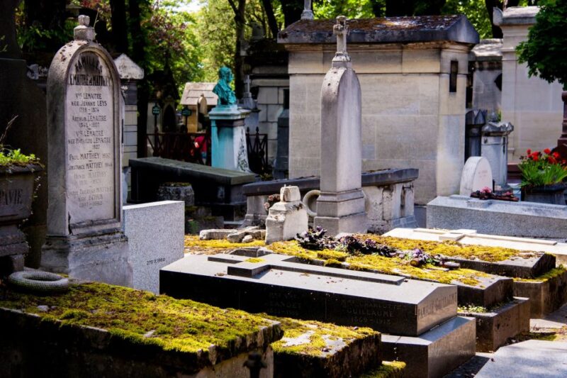 Paris: Famous Graves of Pere Lachaise Cemetery Guided Tour - Renowned Figures Buried in Père Lachaise