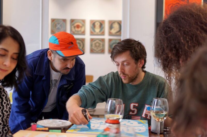 Paris: Graffiti on Canvas Workshop at an Art Studio - What to Expect from the Paris Graffiti Workshop