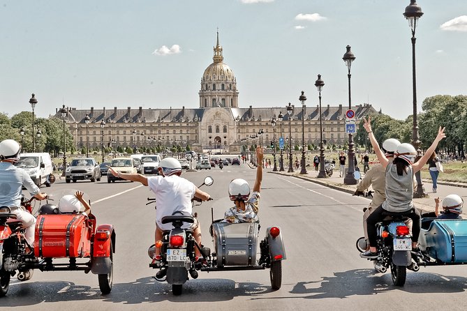 Paris Highlights City Tour on a Vintage Sidecar Motorcycle - Experience the Thrill of the Sidecar