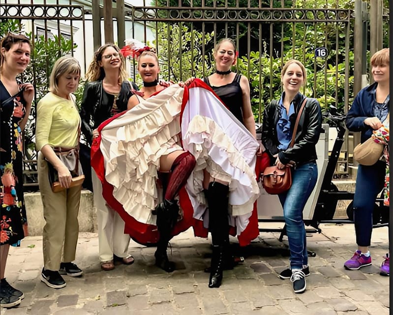 Paris: Immersive Tour of Montmartre with a Cancan dancer - Key Points