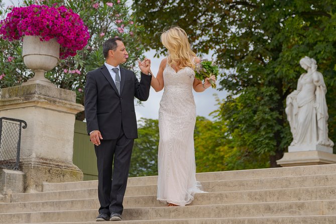 Paris Luxembourg Garden Wedding Vows Renewal Ceremony with Photo Shoot - Authentic Feedback from Participants