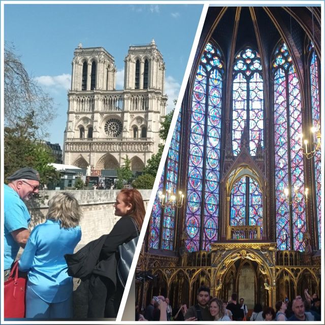Paris: Notre Dame Exterior Walking Tour with Sainte Chapelle - Strolling Through the Historic Streets