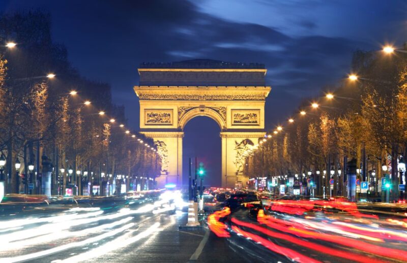 Paris: Panoramic Night Tour with Audio Guide and Host - FAQs
