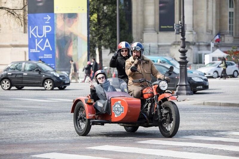 Paris Premium & Private Highlights city tour on Sidecar - Key Points