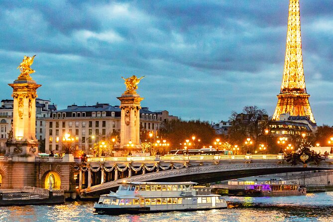 Paris Prestige Dinner Cruise From Eiffel Tower Area - Highlights of the Culinary Experience