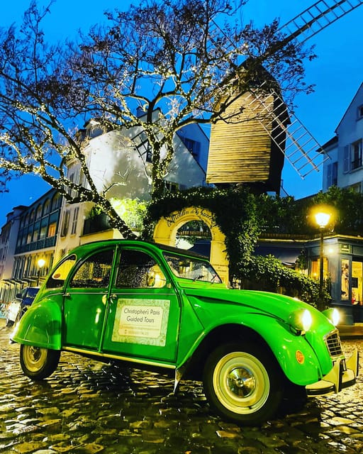 Paris Private Guided Tour in a 2CV classic French car - Key Points