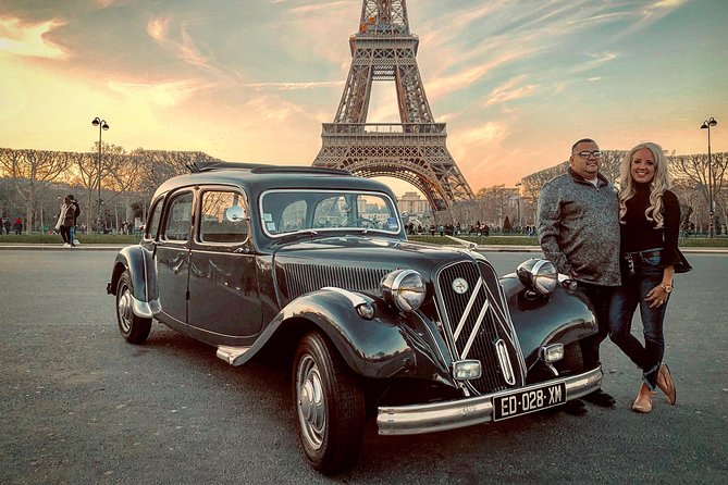 Paris Private Guided Tour in a Vintage Car With Driver - Tour Inclusions